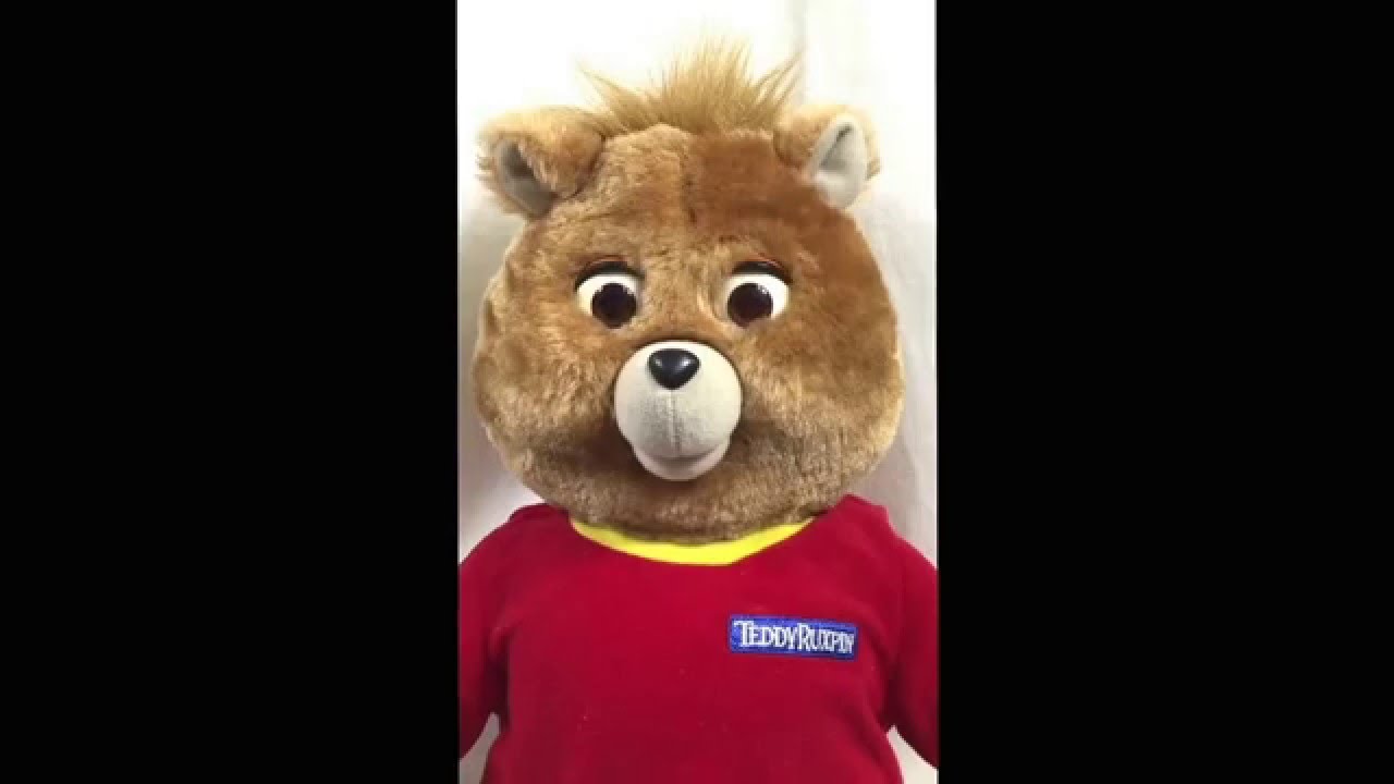 Teddy Ruxpin talking bear - YouTube