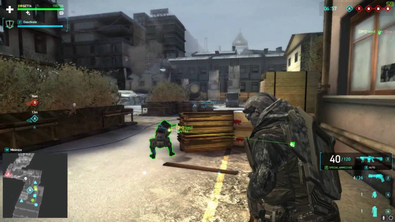 Ghost Recon Phantoms // full cheat on MFC...[FF#] Yasurichan - YouTube