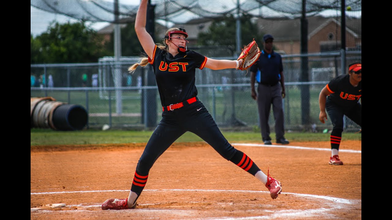 Allison Hughes NO HITTER! UST vs RC NCAA Opening Regional Post Game ...