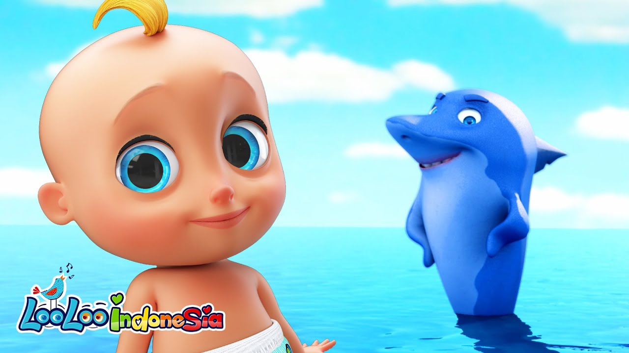 Bayi Hiu + Suara Hewan | Baby Shark duu duu - Lagu Anak Anak | LooLoo ...