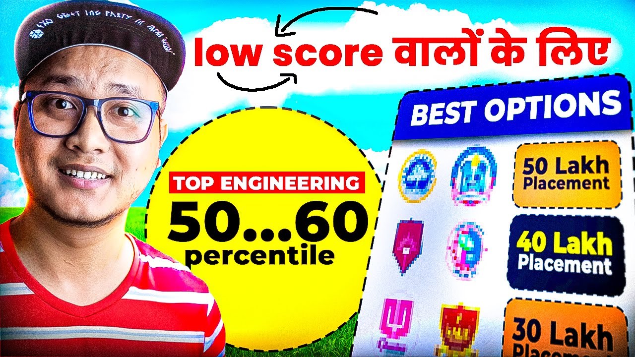Low Score in JEE? 😭 Top Engineering Colleges at 50–60 Percentile | Best ...