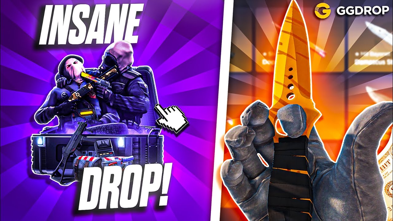 GGDROP INSANE DROP ARRIVED FROM FREE CASE! - GGDROP PROMO CODE 2025 ...