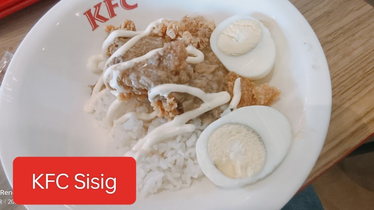 KFC Sisig - YouTube