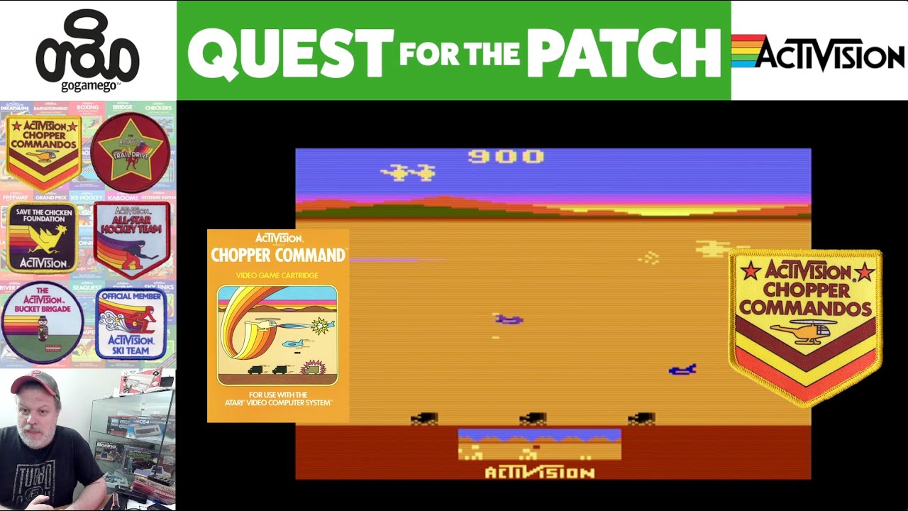 Quest for the Patch | Chopper Command | Atari 2600 | gogamego - YouTube