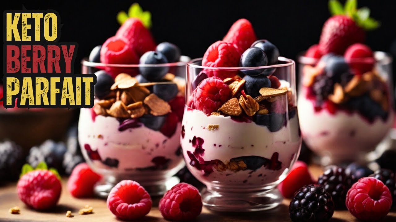 Keto Berry Parfait | Creamy and Fruity Low-Carb Dessert - YouTube