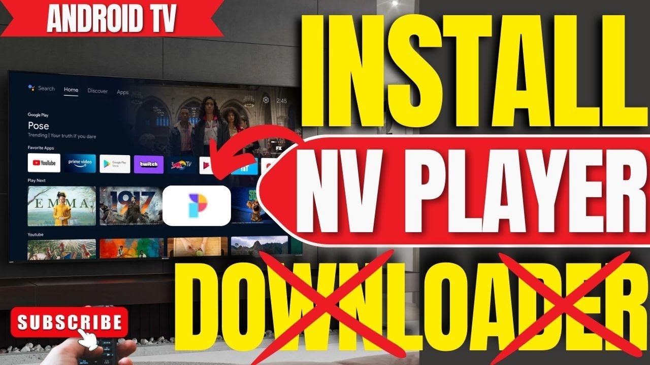 No Downloader? How to Install NV Player App on ANY Android TV (Very ...