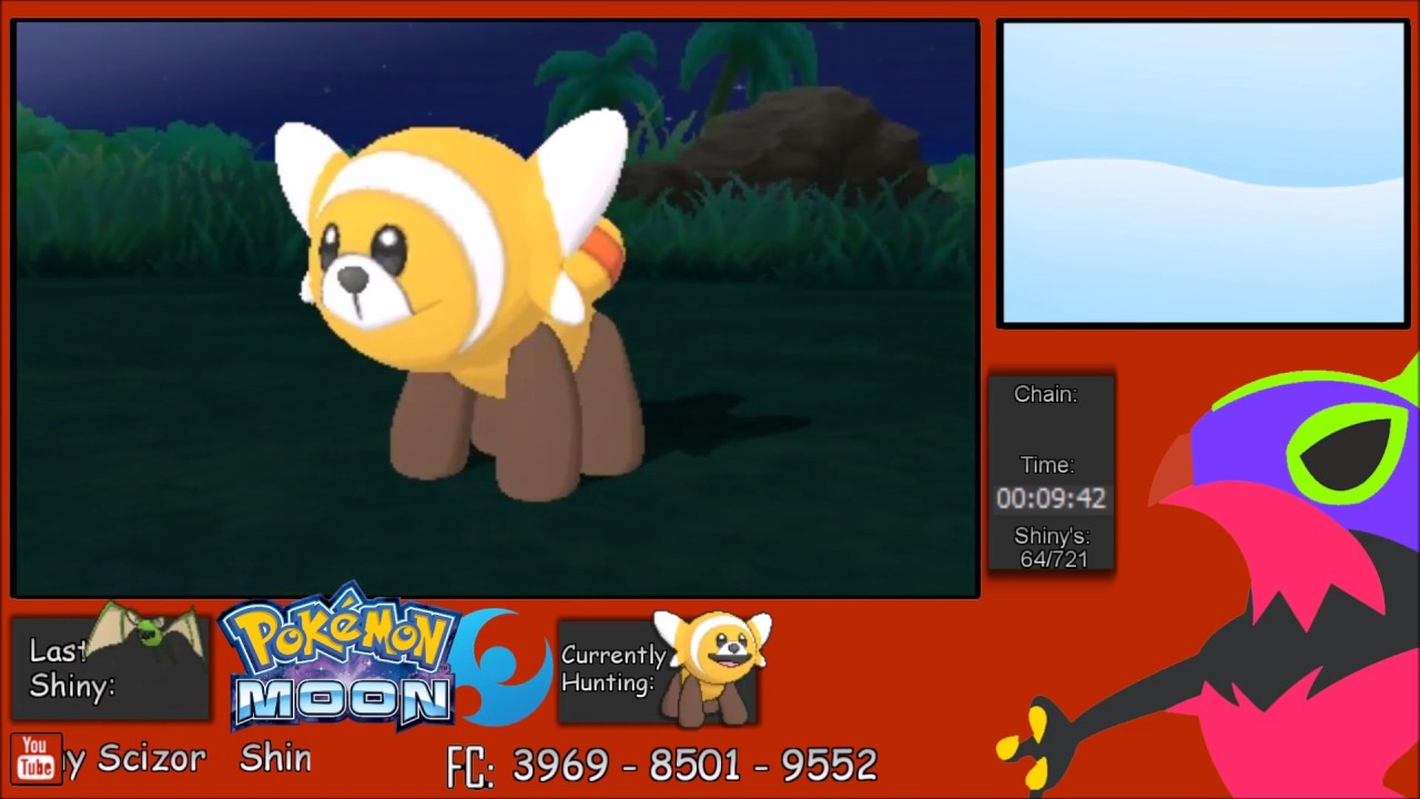 Shiny Stuffel - Shiny Pokemon 66, Sun and moon Shiny 2 - YouTube