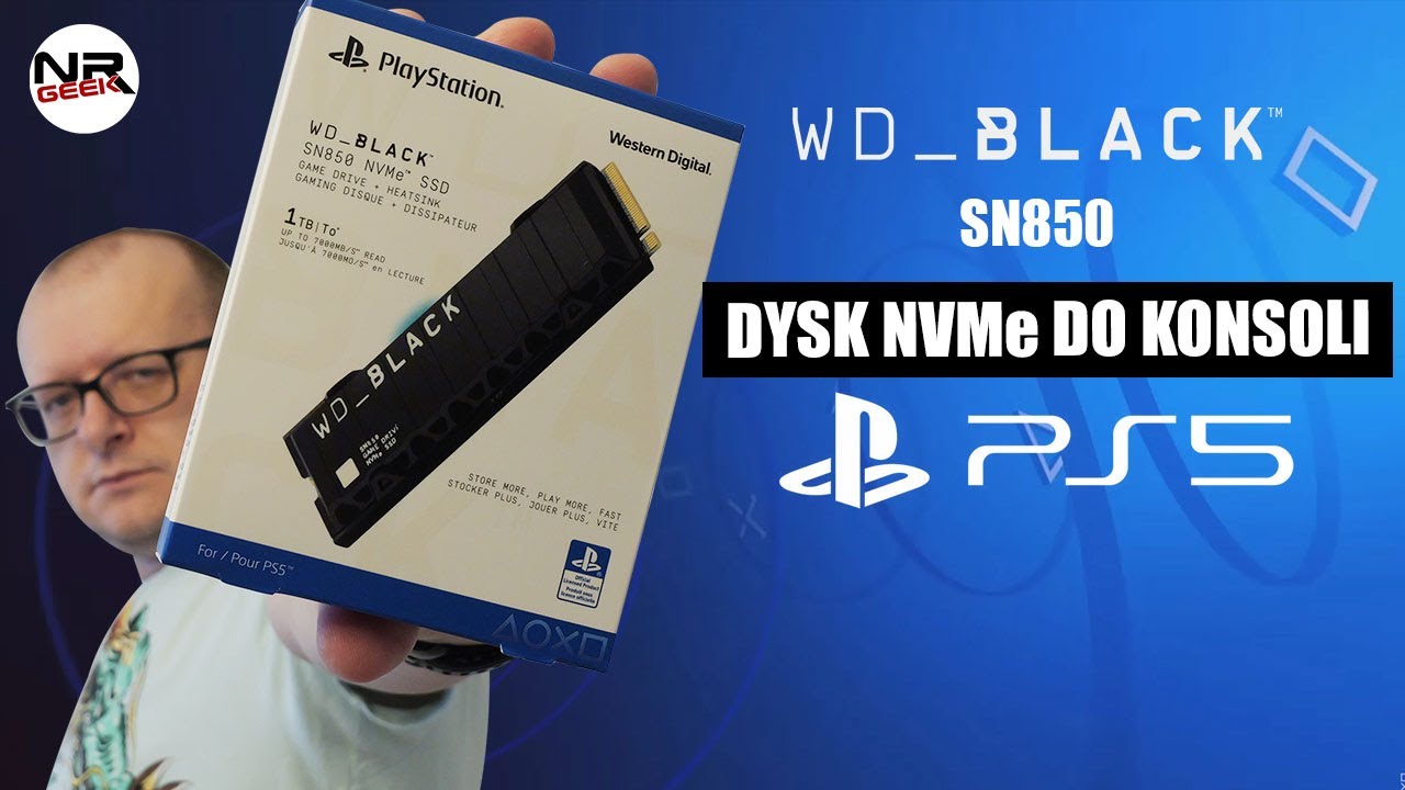 Dysk NVMe WD_Black SN850 do konsoli Playstation 5 - Hardware - YouTube