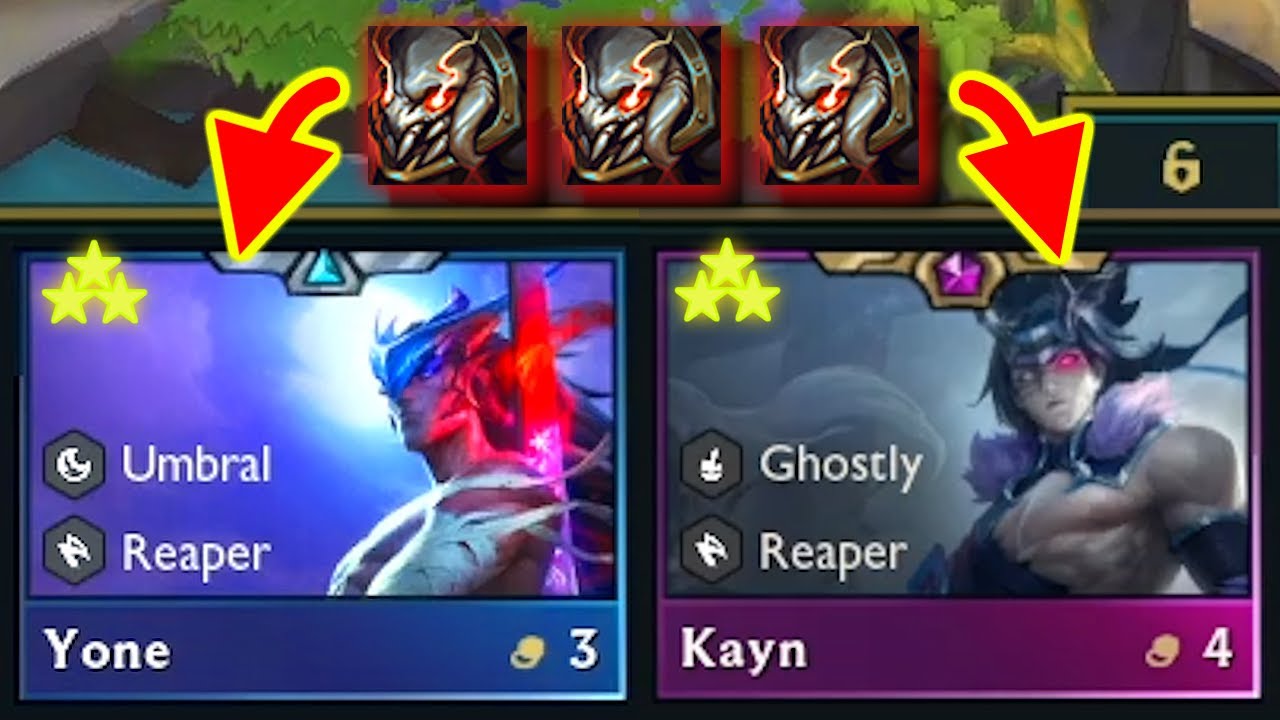 3 Star Yone + 3 Star Kayn! GARGANTUAN RESOLVE! - YouTube
