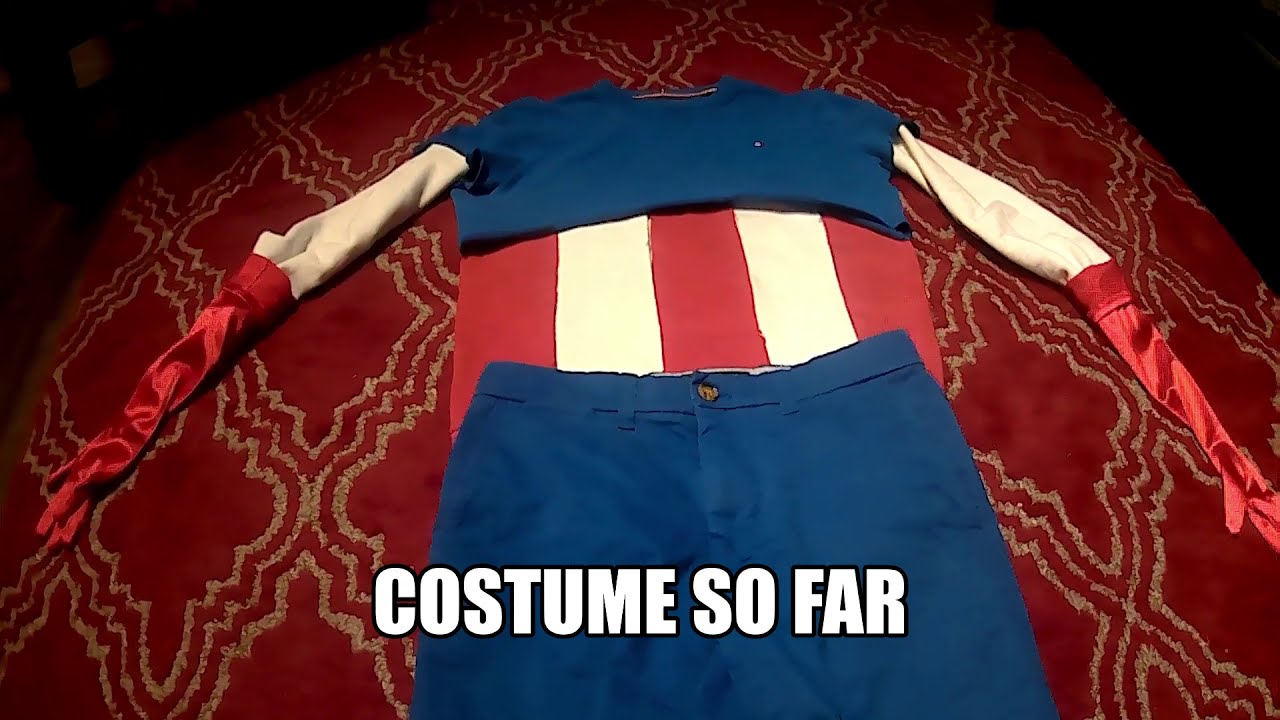 Captain America: The Star Spangled Man Costume (So Far) - YouTube