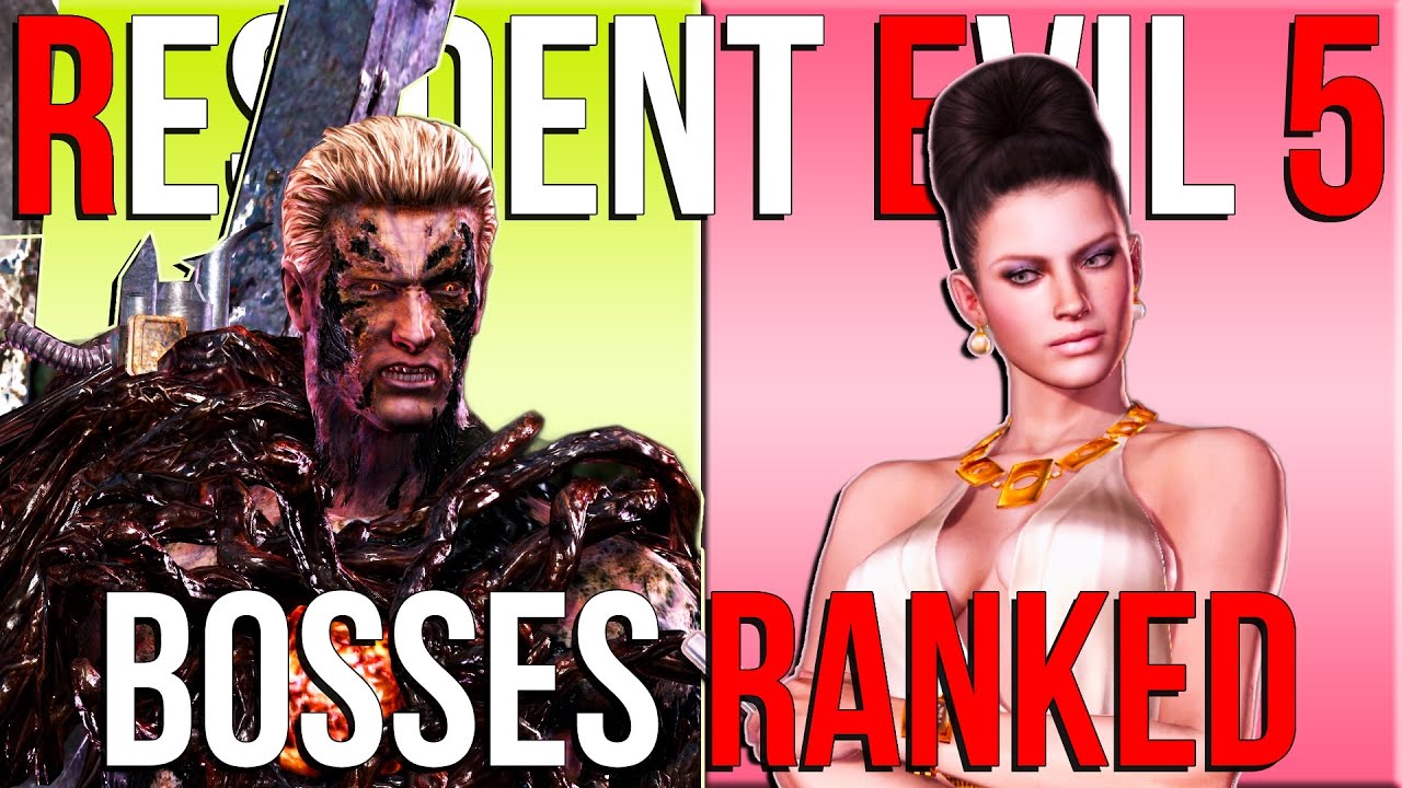 ALL RESIDENT EVIL 5 Bosses RANKED WORST TO BEST - YouTube
