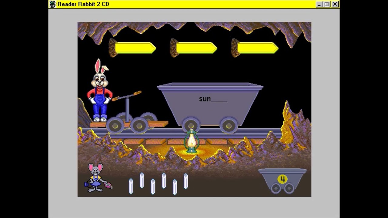 Reader Rabbit 2 Deluxe Gameplay - YouTube