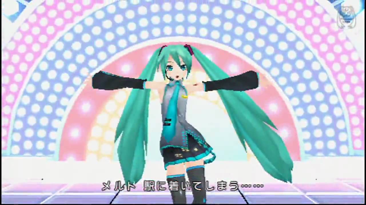 Hatsune miku Project DIVA MELT PSP - YouTube