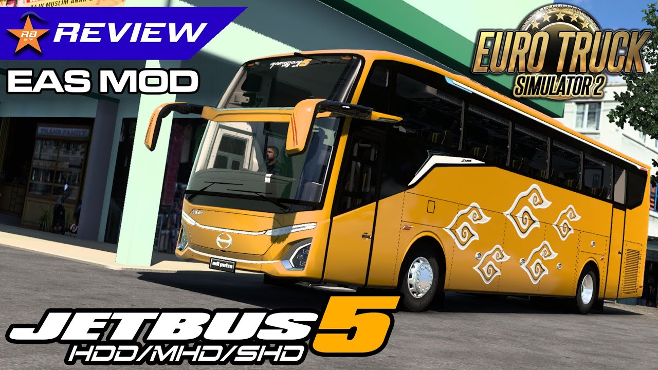 WAH INI DIA PESAING KETAT MOD JETBUS 5 EP6 | JETBUS 5 by EAS MOD ...