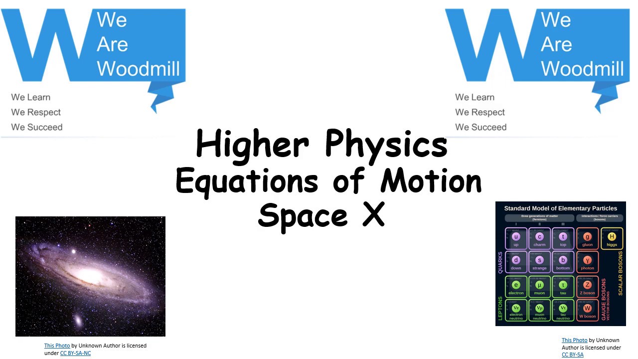 Higher Physics - Space X - Equations of Motion - YouTube