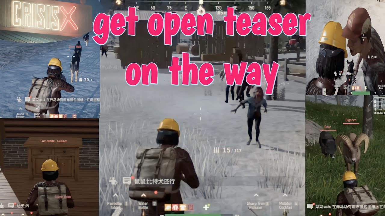 crisis x gameplay | crisis x game snow wolf skin finding | open world ...