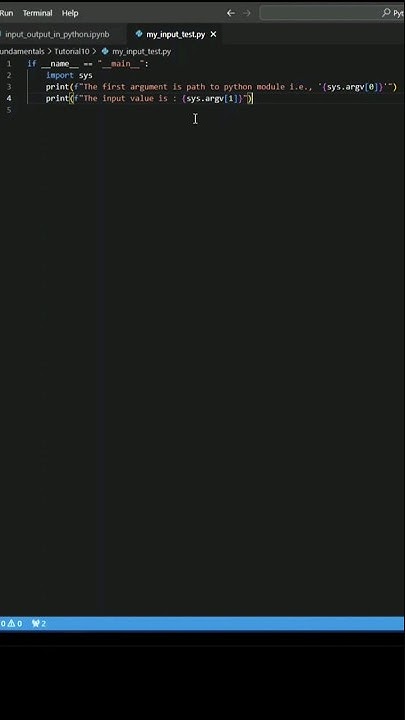 #Passing #arguments to a #module in #Python through #terminal #commandline #pythonforbeginners ...