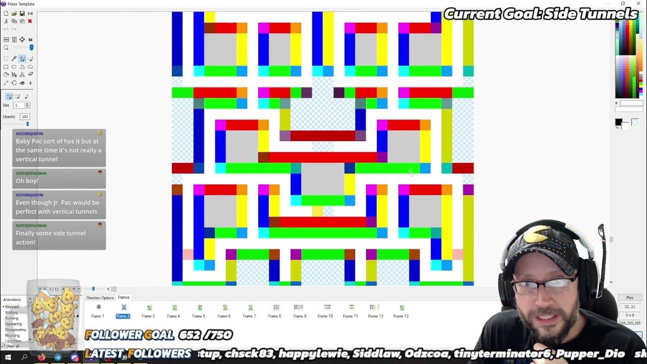 Short Game Dev Thursday stream | Pac-Man 37 | Clickteam Fusion 2.5 Dev 🧡🦁💜 - YouTube