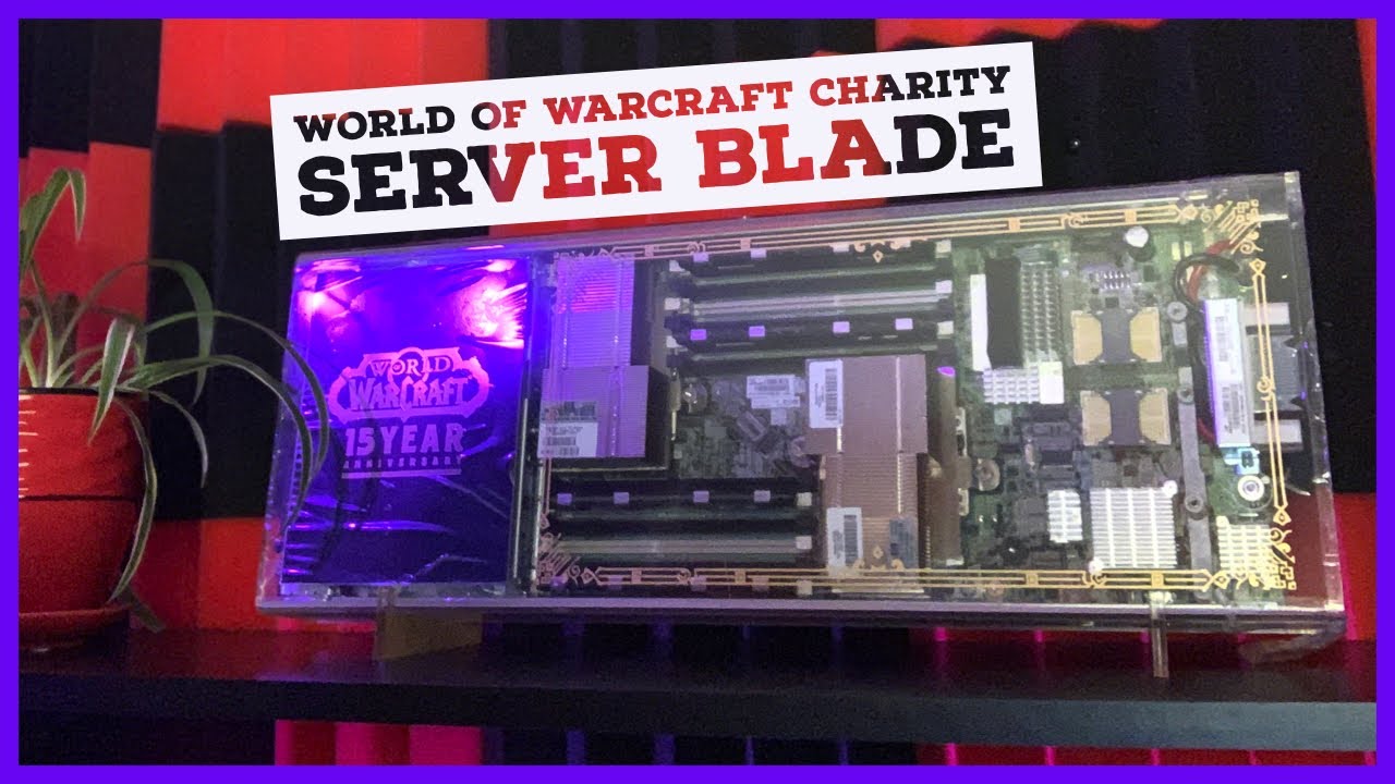World of Warcraft 15th anniversary charity server blade - YouTube