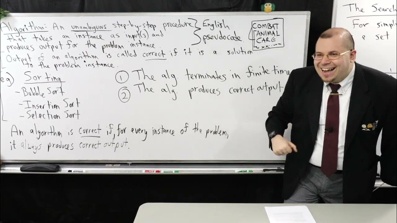 W2022 CS 210 Lecture 3 (Algorithms, Pseudocode, Linear Search, Proof of ...