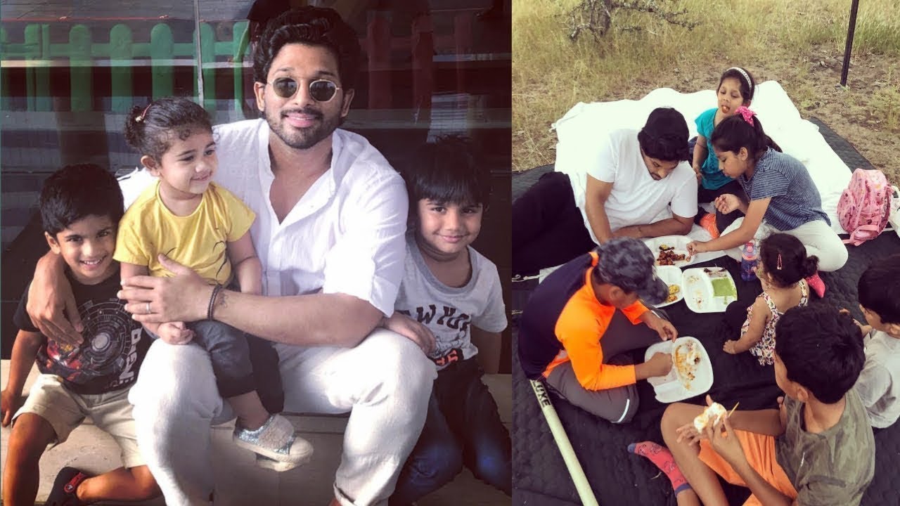 Allu Arjun And His Family Latest Unseen Photos | Allu Arjun Family ...