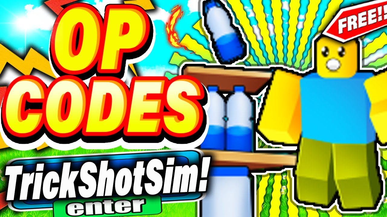ALL NEW ROBLOX CODES IN ROBLOX TRICK SHOT SIMULATOR roblox Trick ALL NEW ROBLOX CODES IN ROBLOX TRICK SHOT SIMULATOR roblox Trick