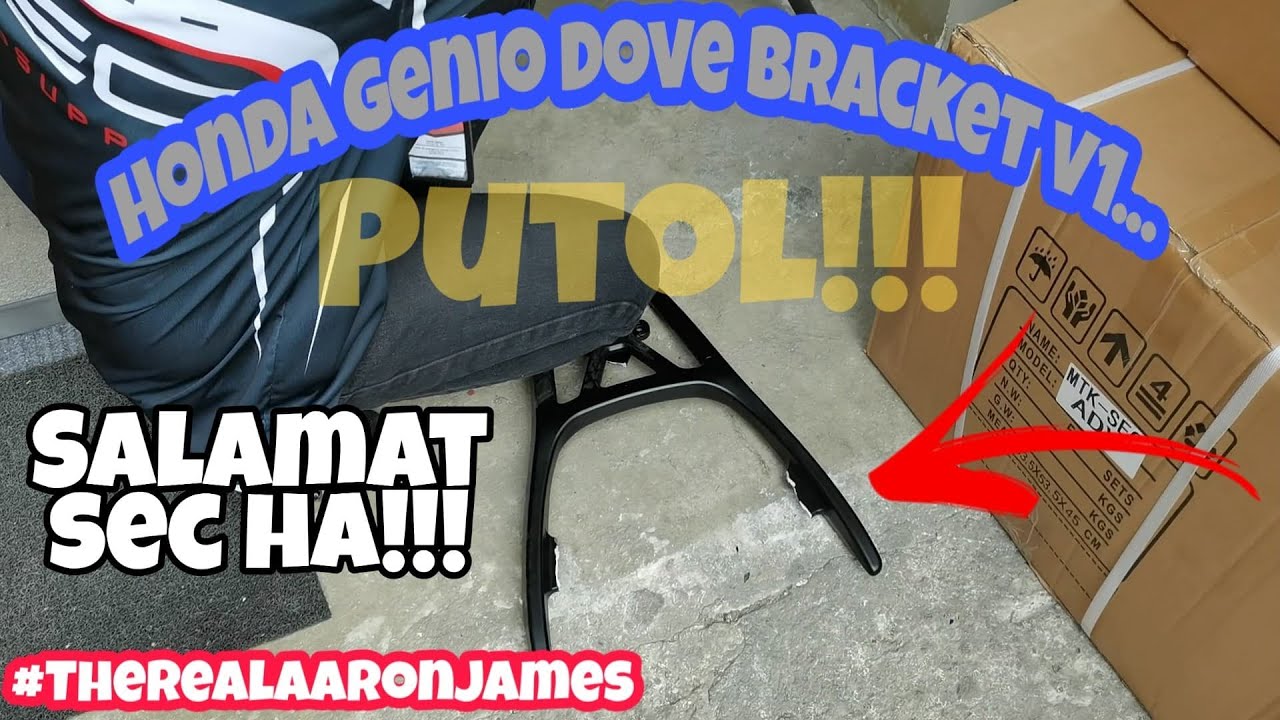 #GENIO SEC DOVE BRACKET PUTOL!!! - YouTube