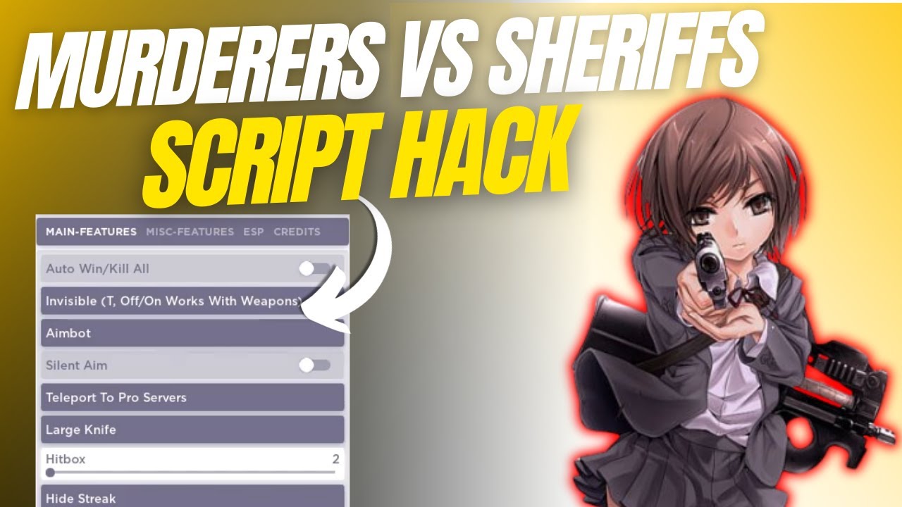 Murderers vs Sheriffs Script GUI Hack | Auto Win, Auto Farm & More! - YouTube