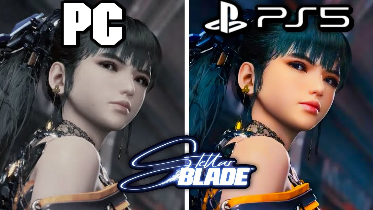 Stellar Blade PS5 vs PC Graphics Comparison - YouTube