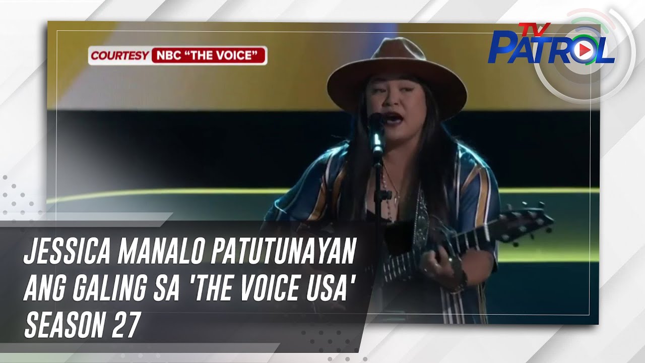 Jessica Manalo patutunayan ang galing sa 'The Voice USA' Season 27 | TV ...
