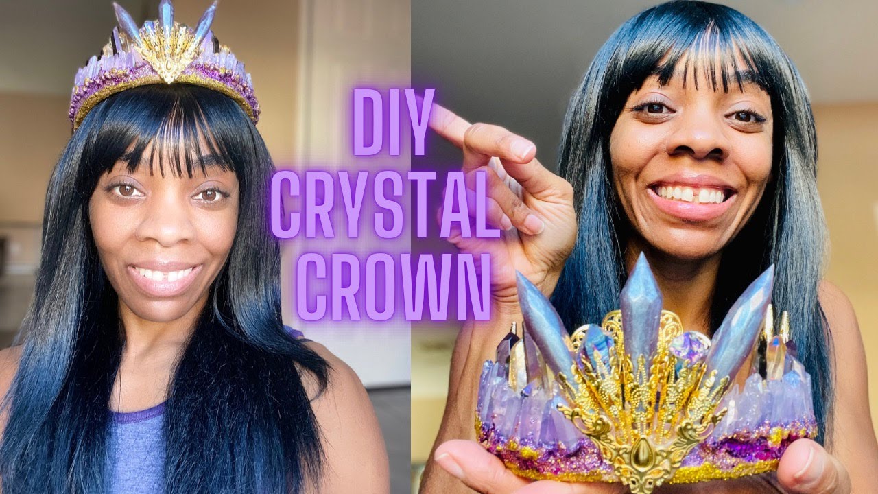 Resin Crown DIY - DIY Tiara - DIY Princess Crown - DIY Goddess Crown ...