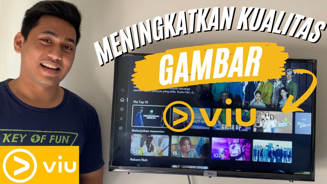 CARA MENINGKATKAN KUALITAS GAMBAR VIU APP | dialog viu hub - YouTube
