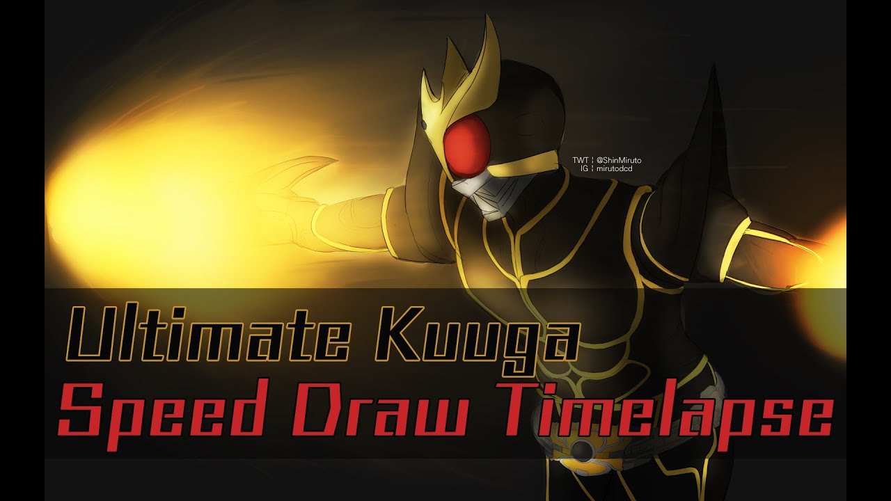 Ultimate Kuuga Speed Draw Timelapse - YouTube
