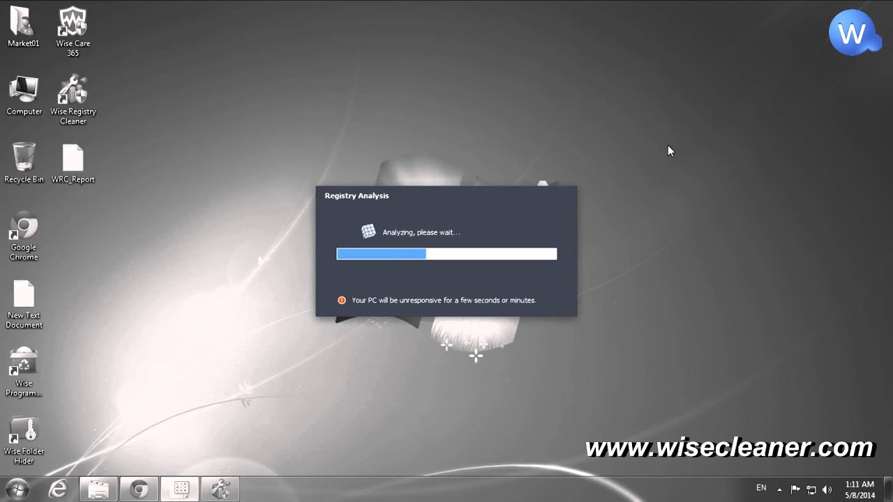 Wise Registry Cleaner Tutorial -- Registry Defrag - YouTube