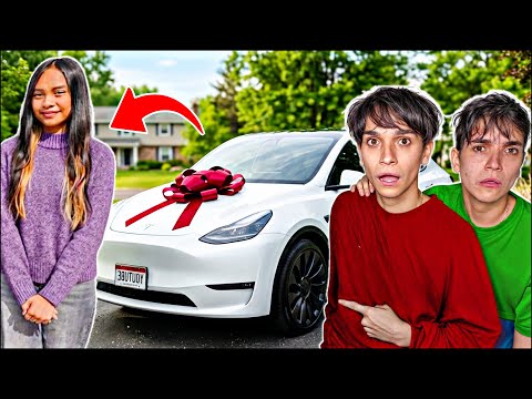 Lucas and Marcus - Dobre Brothers - The Ultimate Dream Car Surprise For My Sister