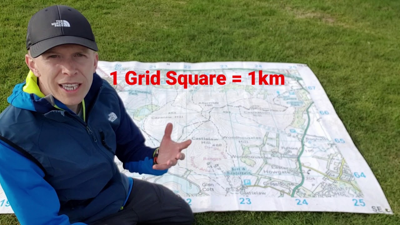 GRID REFERENCES On A Map YouTube GRID REFERENCES On A Map YouTube