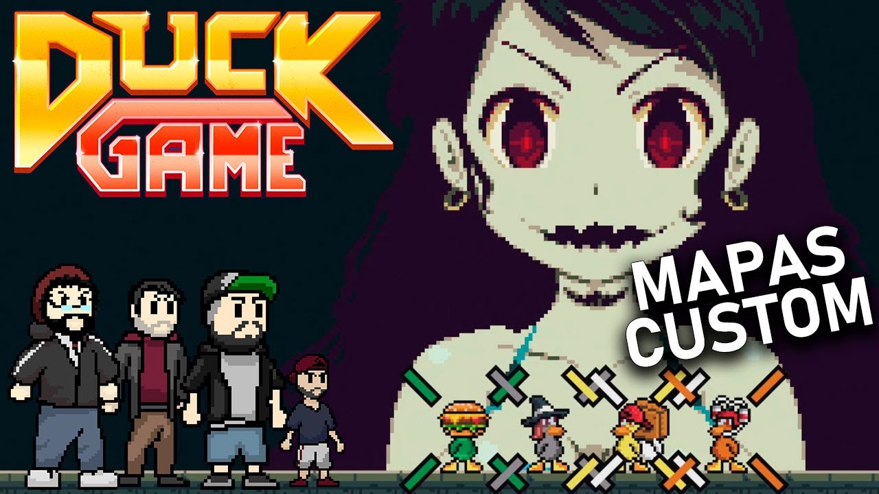 MAPAS FUERA DE CONTROL! Duck Game - GOTH KIDS - YouTube