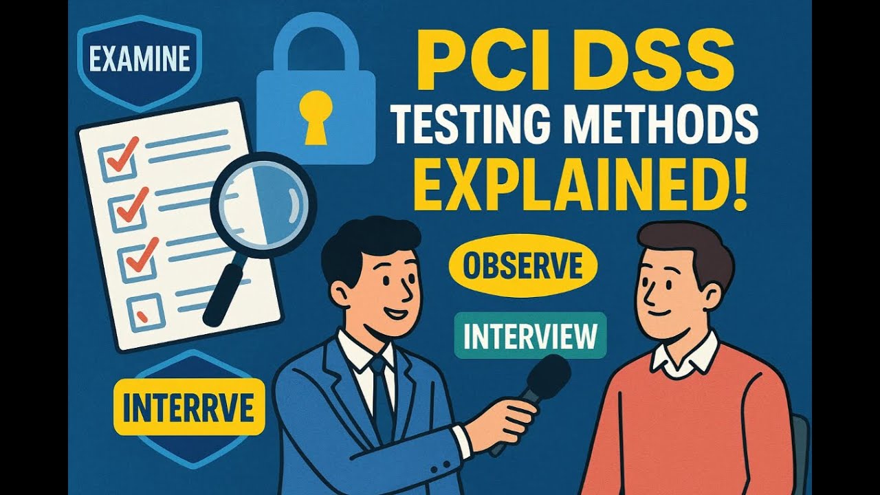 PCI DSS Testing Methods Explained: Examine, Observe, Interview + Real ...