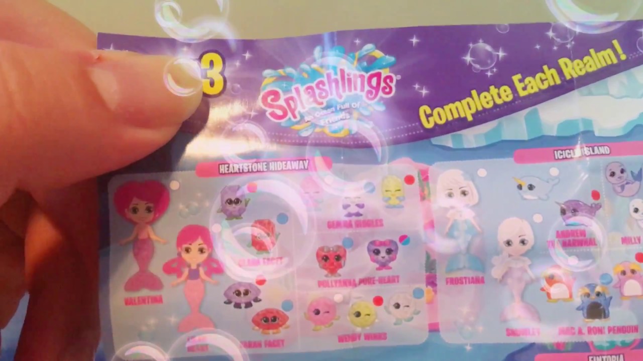 Splashlings Wave 3 Unboxing - YouTube
