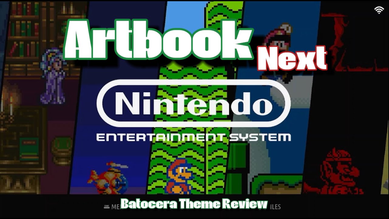 "ArtBook Next" Batocera Theme Review - YouTube