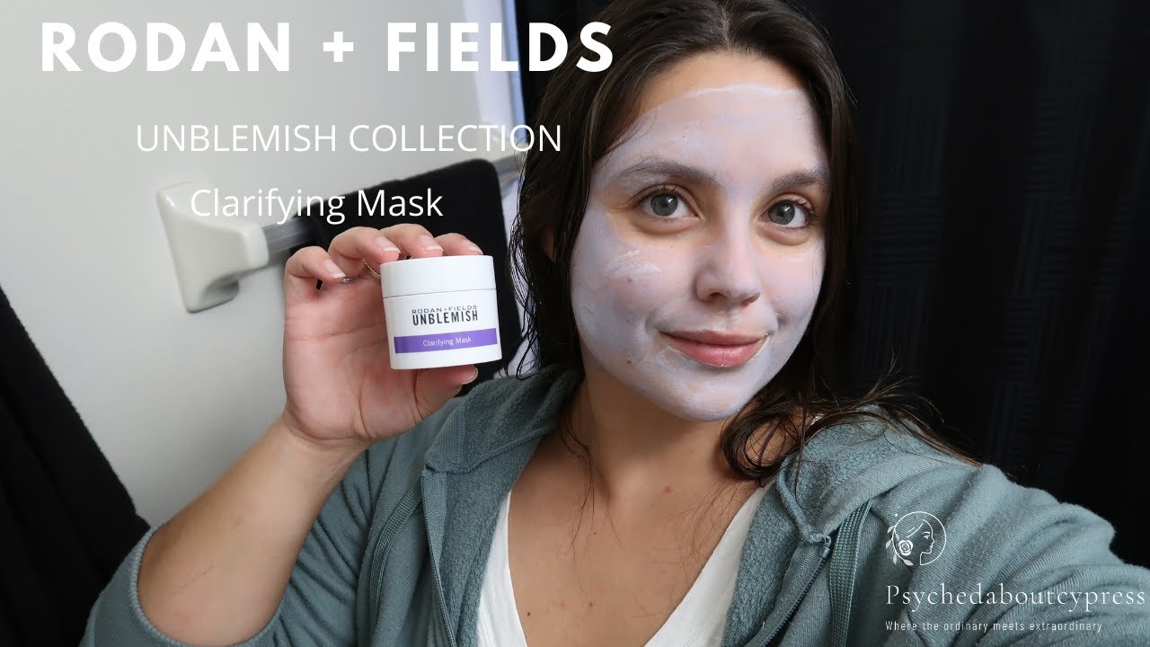 I pamper myself with the Rodan + Fields Unblemish Clarifying Mask - YouTube