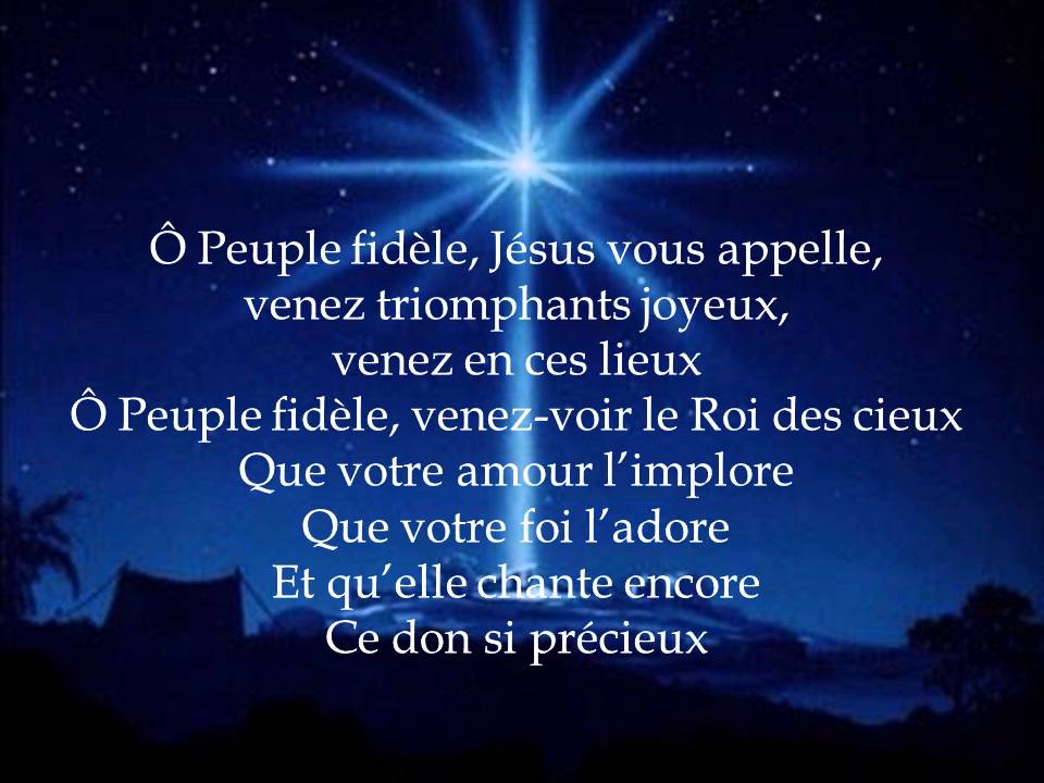 ATG 102 ô peuple fidèle ( O come all ye faithful ) - YouTube