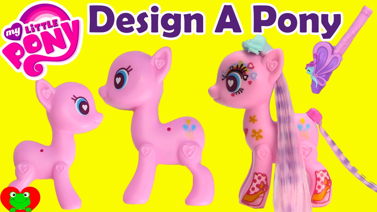 My Little Pony Pinkie Pie Design a Pony Kit with Shopkins Season 5 and ...