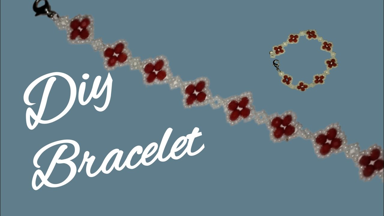 Diy bracelet making tutorial - YouTube