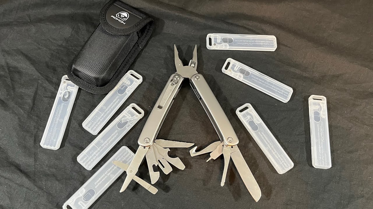 Roxon Flex Multitool - Installing Tools - YouTube