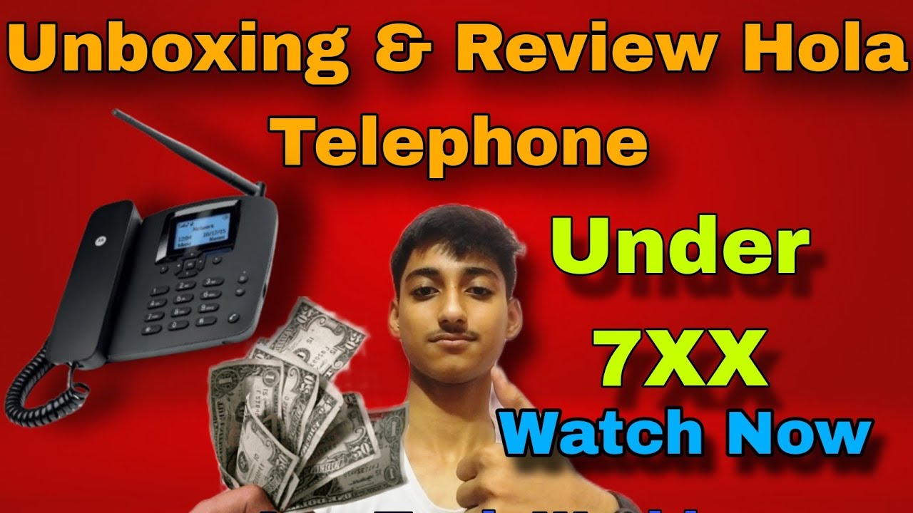 Unboxing & Review: The Ultimate Telephone for Modern Homes - YouTube