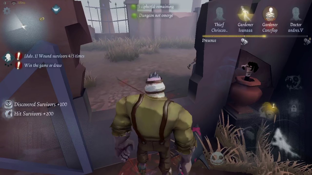 Identity V (Hunter) Ranked Match Gameplay - YouTube