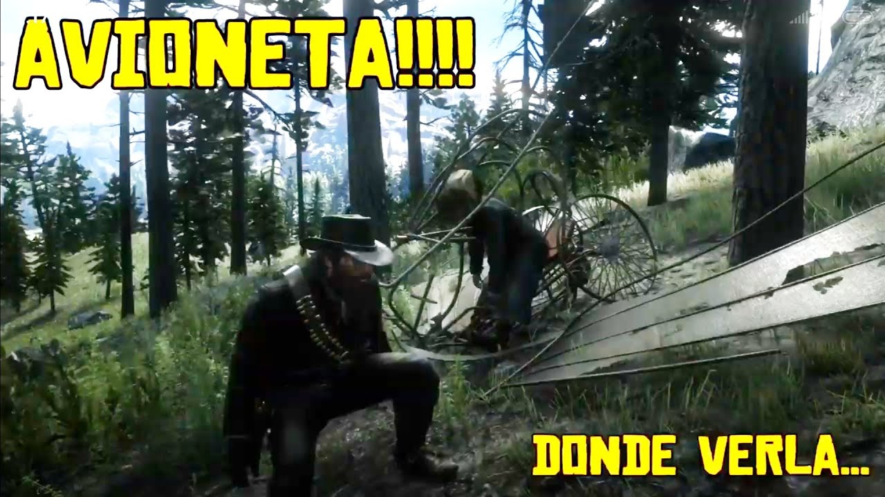 Avión localización red dead redemption 2 - YouTube