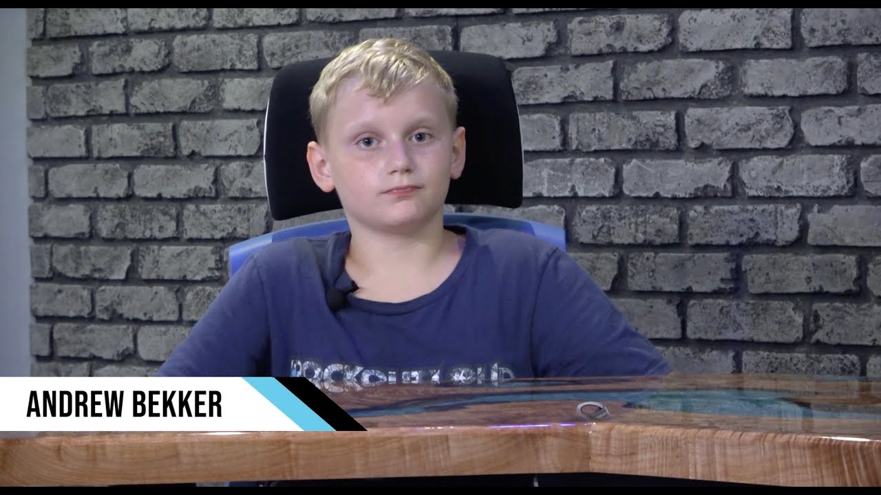 Andrew Bekker! A drummer whose played over 10 concerts! - YouTube