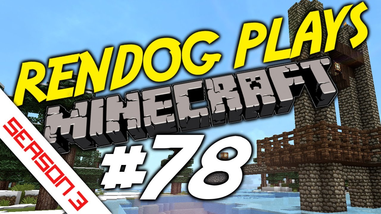 [S3E78] Let's Play Minecraft - Silkworm Railway Bridge! - YouTube